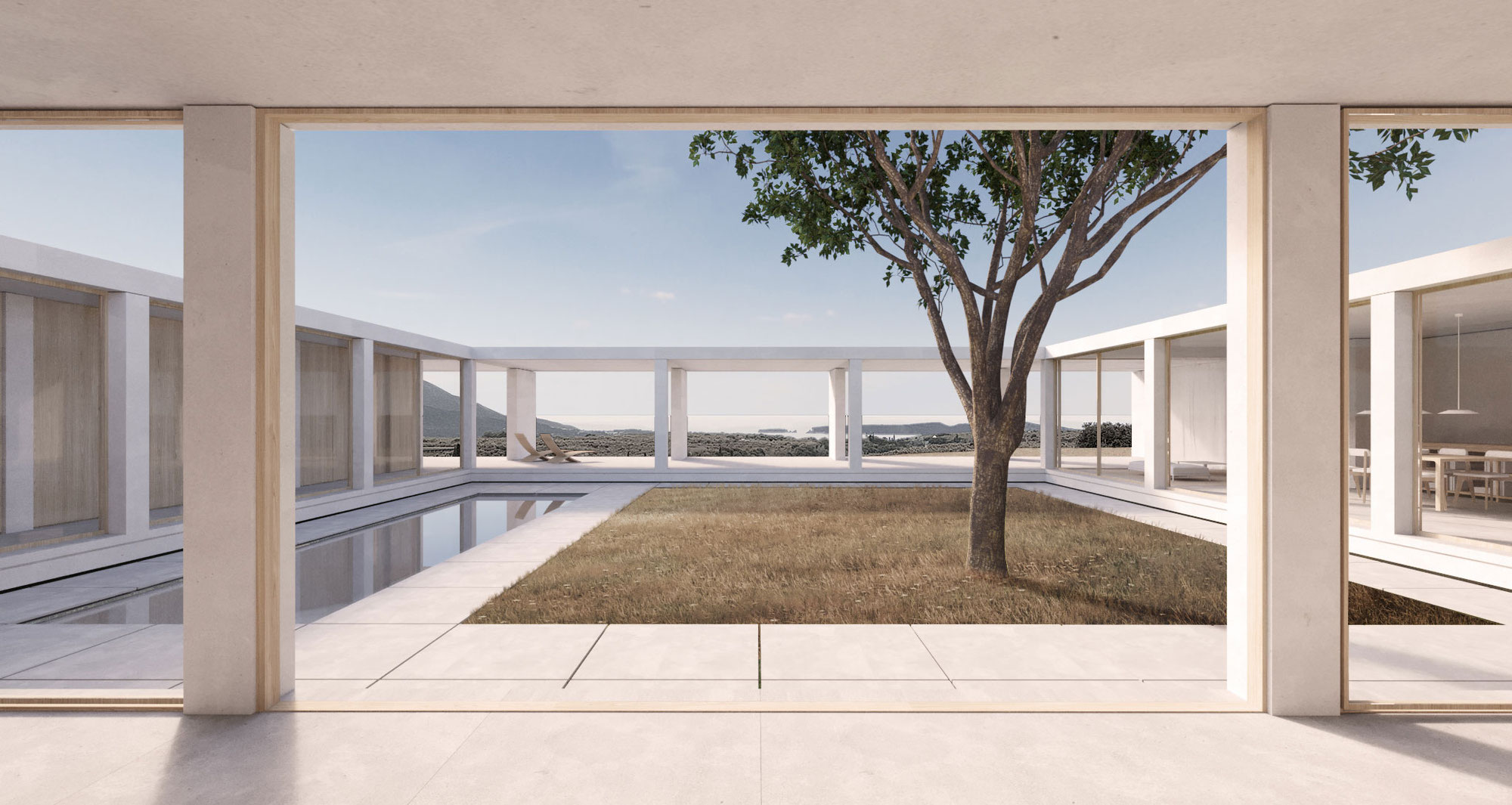 Index - ‘Atrium Habitat’. Εξοχική κατοικία παραθερισμού, Μάνη, Μεσσηνία