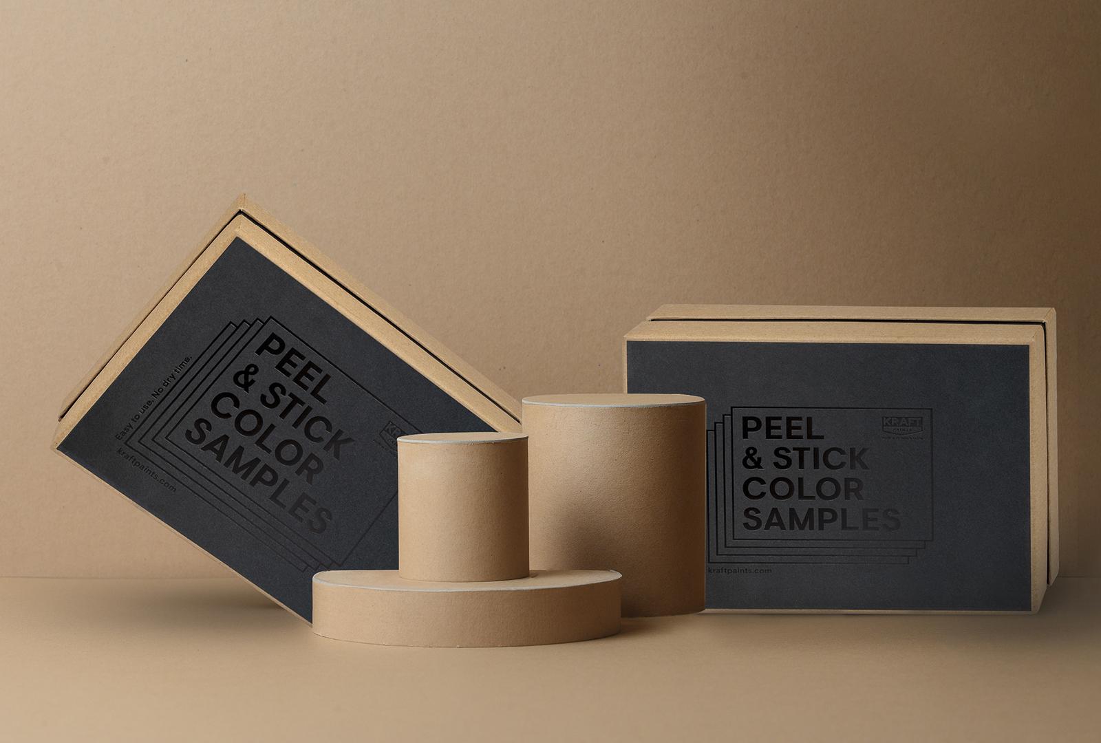 PEEL & STICK COLOR SAMPLES! H KRAFT Paints καινοτομεί με τα νέα ...